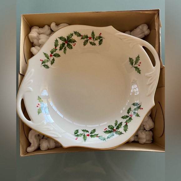 Lenox | Holiday | Lenox Holiday Fine China Holly Pattern Boxed Candy ...